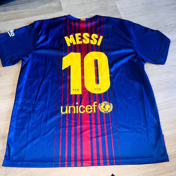 Messi | Shirts | Fc Barcelona Lionel Messi Official Unicef Football ...